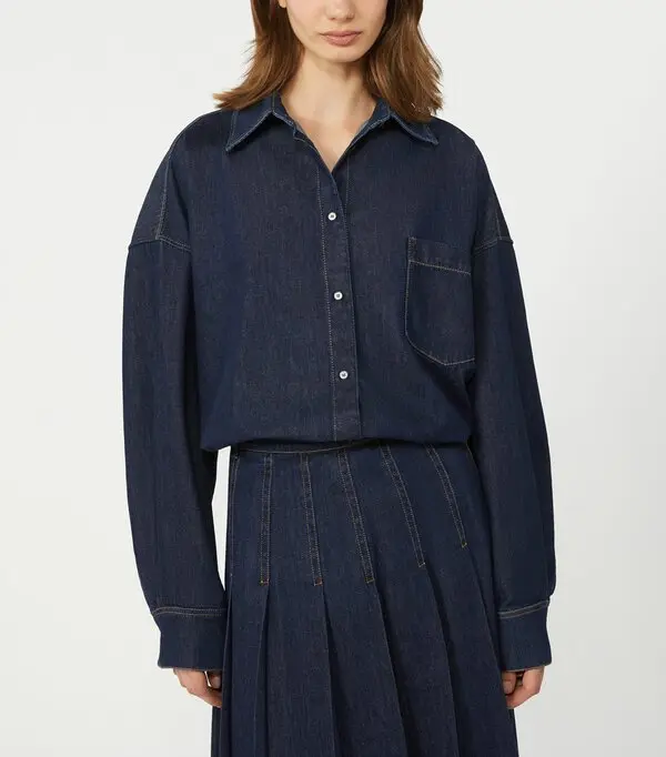 Max Mara Relaxed Denim Shirt