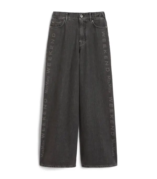 Max Mara Authentic Wide-leg Jeans