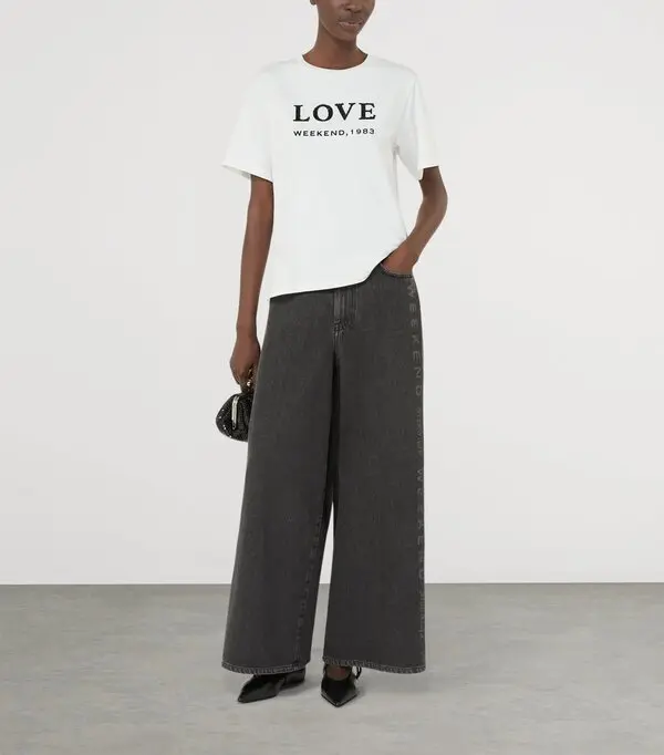 Max Mara Authentic Wide-leg Jeans