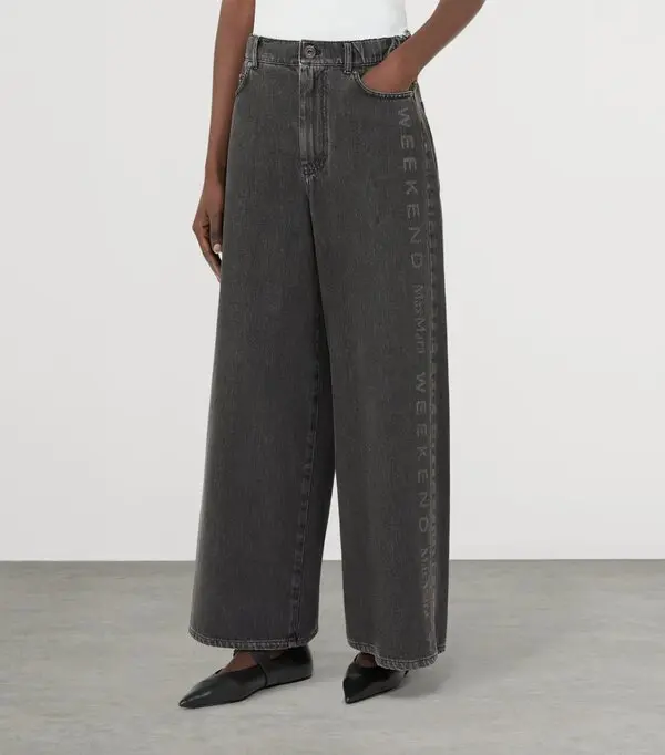 Max Mara Authentic Wide-leg Jeans