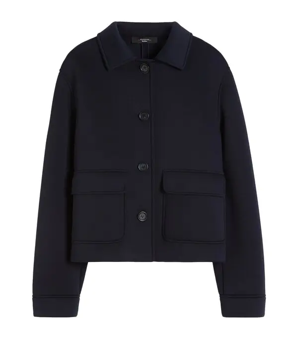 Max Mara Jersey Twin-pocket Overshirt