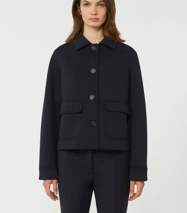 Max Mara Jersey Twin-pocket Overshirt