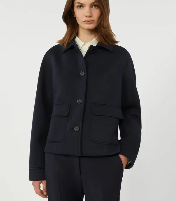Max Mara Jersey Twin-pocket Overshirt