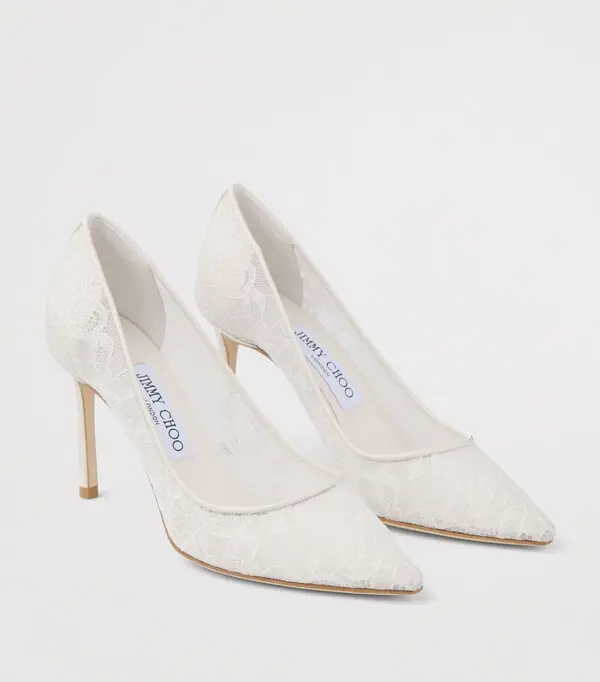 JIMMY CHOO Romy 85 Lace Pumps