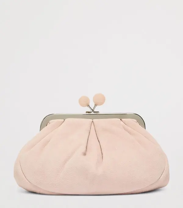 Max Mara Suede Pasticcino Clutch