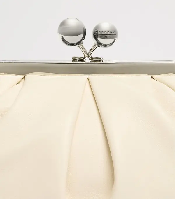 Max Mara Lambskin Pasticcino Clutch