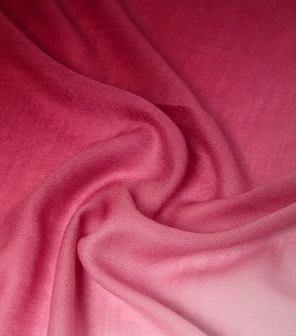 Max Mara Wool Gradient Scarf - Red