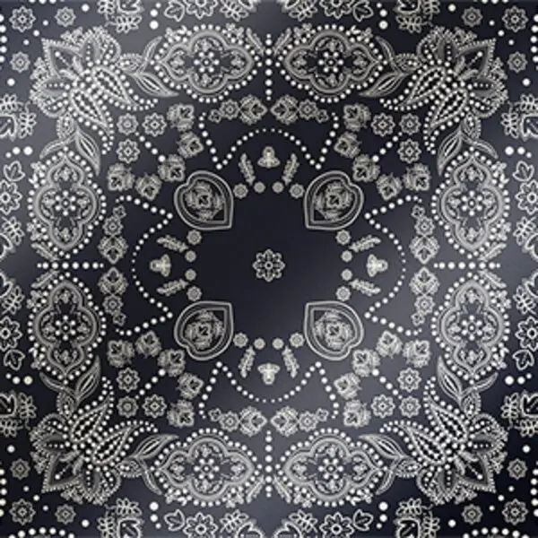 Max Mara Silk Print Square Scarf