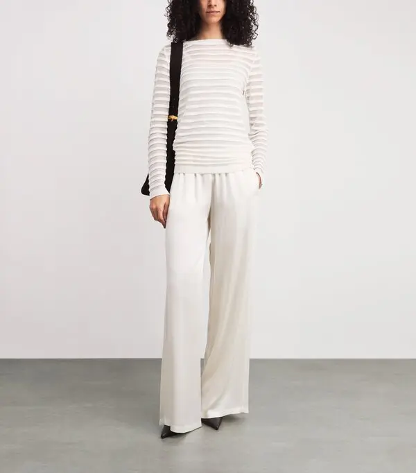 Fabiana Filippi Cotton-blend Striped Sweater