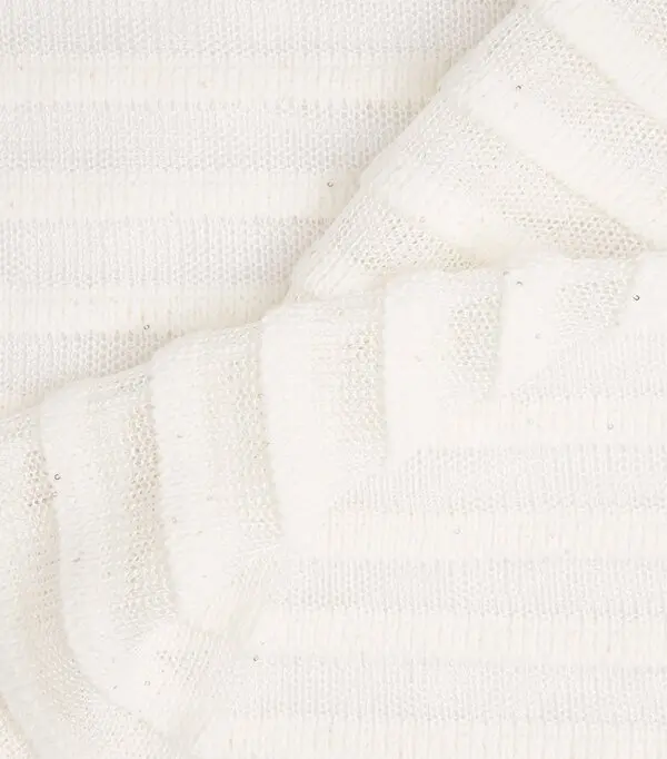 Fabiana Filippi Cotton-blend Striped Sweater