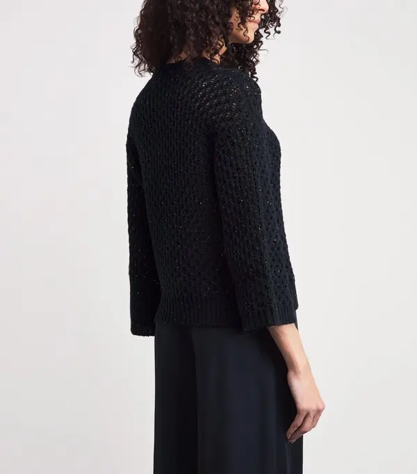Fabiana Filippi Wool-blend Sparkle Sweater