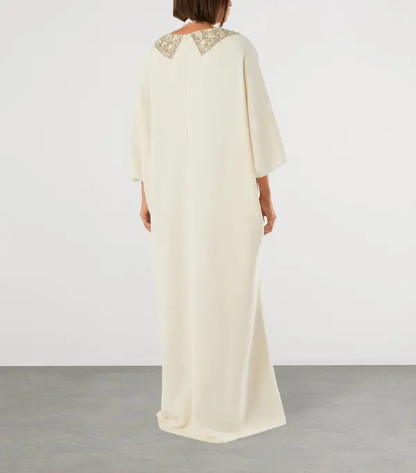 Marina Rinaldi Embellished Halterneck Maxi Dress