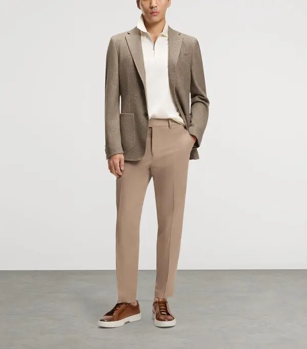 BOSS Cotton Slim Fit Blazer