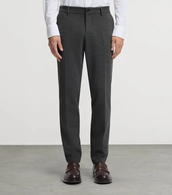 BOSS Performance-stretch Slim-fit Trousers