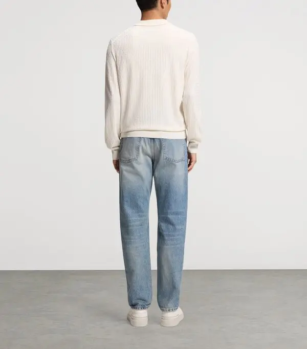 BOSS Silk Polo Sweater