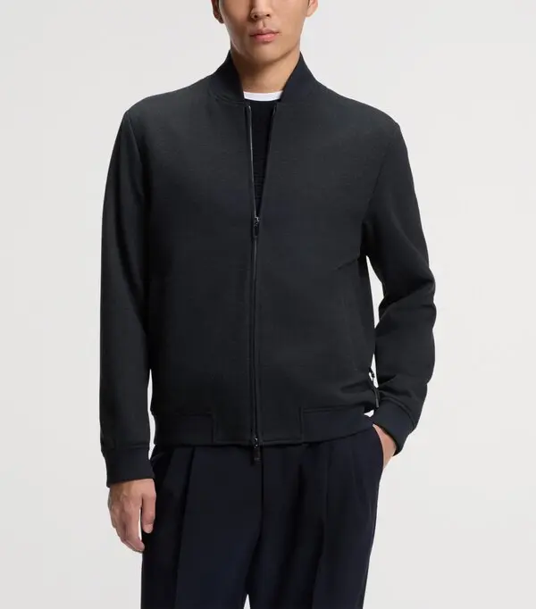 BOSS Slim Fit Piqué Jacket