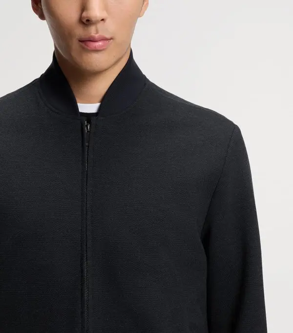 BOSS Slim Fit Piqué Jacket
