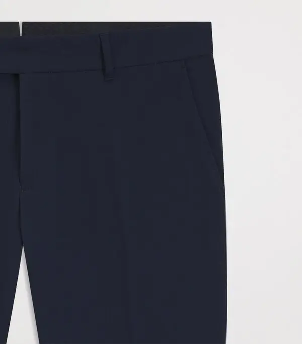 BOSS Stretch-cotton Slim Fit Trousers