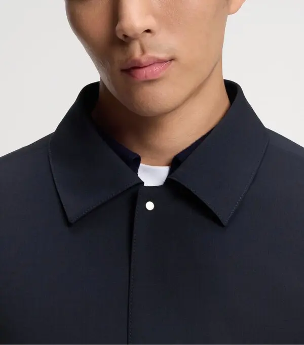 BOSS Wool-blend Relaxed Overshirt