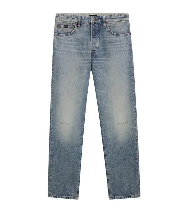 BOSS Stonewashed Straight Jeans