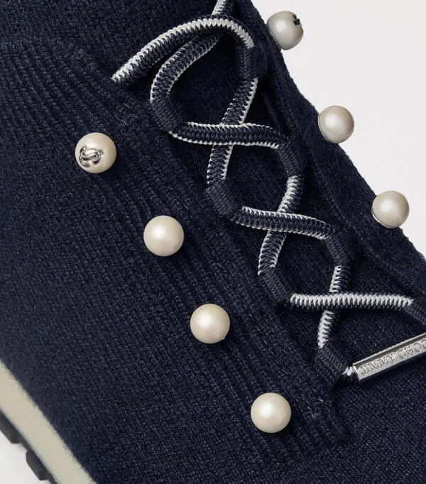 JIMMY CHOO Cashmere Veles Sneakers