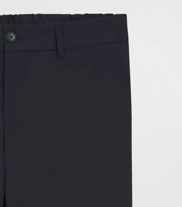 BOSS Wool-blend Slim Fit Trousers