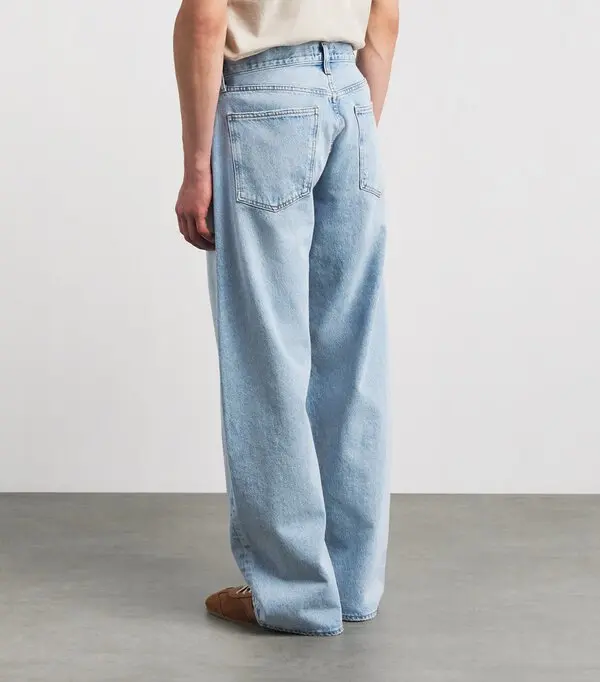 AGOLDE Afton Wide-leg Jeans - Blue