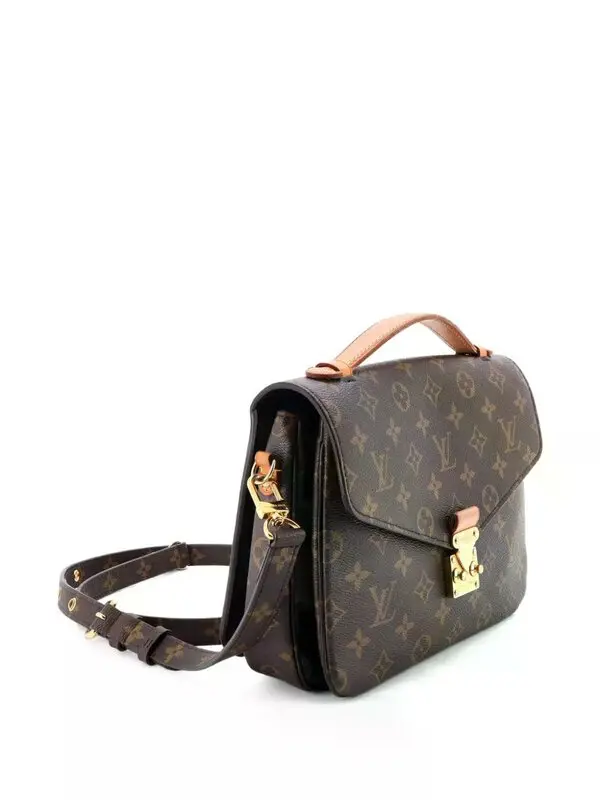 LOUIS VUITTON Pochette Metis Monogram Canvas - Brown