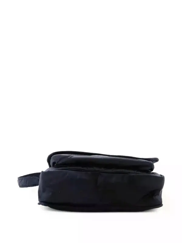 Saint Laurent Niki Messenger Bag Nylon Crossbody Bag - Black