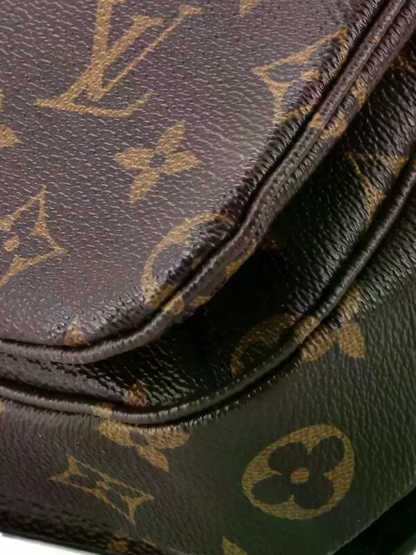 LOUIS VUITTON Monogram Canvas Pochette Métis Crossbody Bag - Brown
