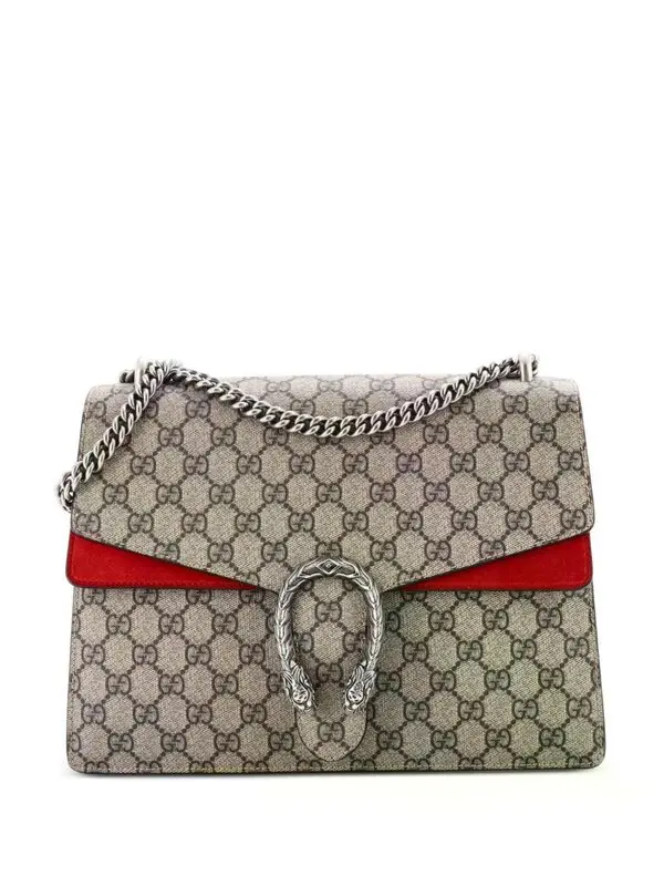 Gucci Dionysus Gg Coated Canvas Small Shoulder Bag - Brown