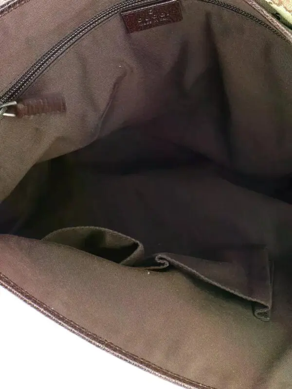 Gucci Web Strap Flap Messenger Gg Canvas Medium