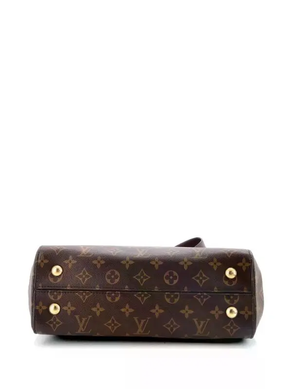 LOUIS VUITTON Cluny Top Handle Monogram Mm - Brown