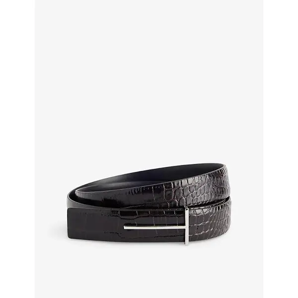 TOM FORD Reversible Leather Belt