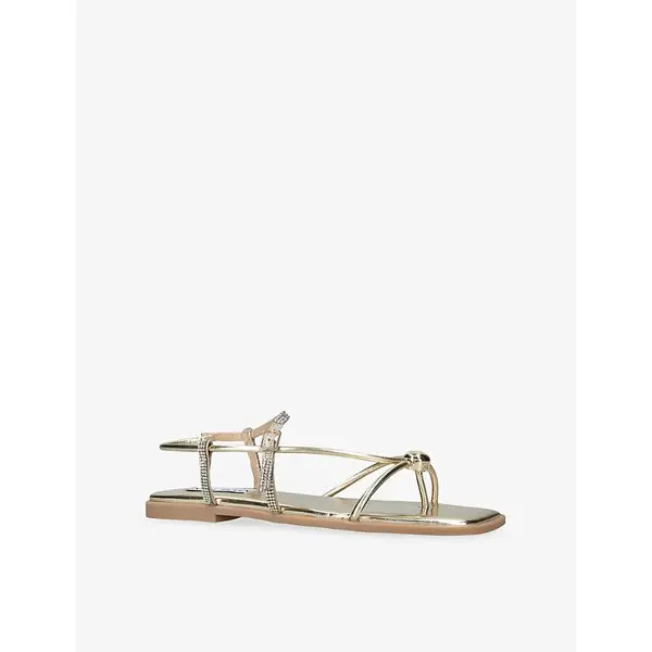 Steve Madden Tiki Faux-leather Sandals