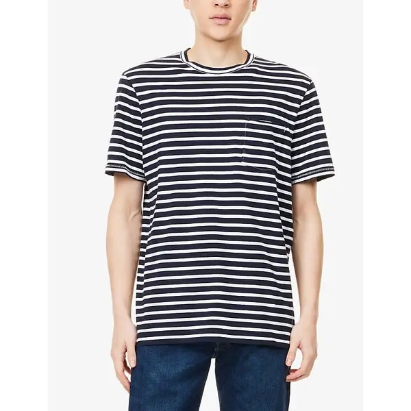 Paige Ramirez Striped Cotton T-shirt