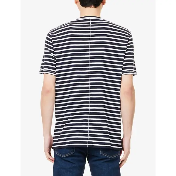 Paige Ramirez Striped Cotton T-shirt