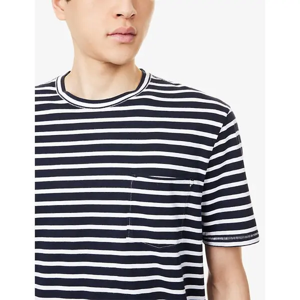 Paige Ramirez Striped Cotton T-shirt