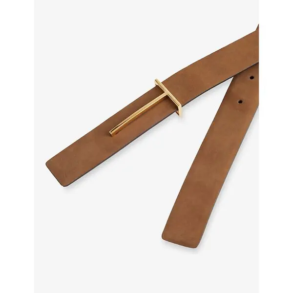 TOM FORD Slim-t Reversible Leather Belt