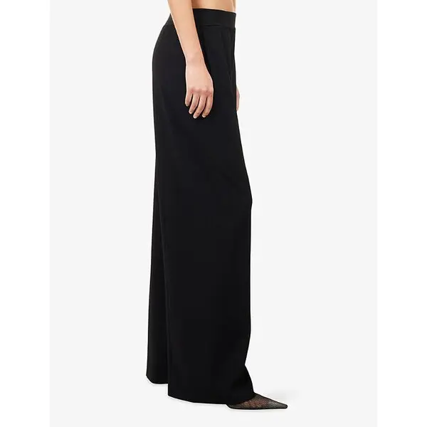 Stella McCartney Straight Wide-leg Knitted Trousers