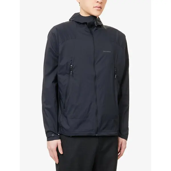 SALOMON Outwind Hooded Shell Jacket - Black