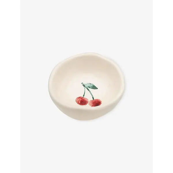 ANNA + NINA Cherry Ceramic Trinket Dish 7cm