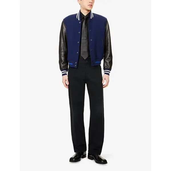 TOM FORD Classic-collar Fluid Woven Shirt - Black