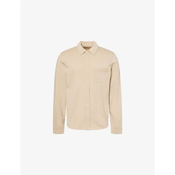 Paige Cosgrove Patch-pocket Cotton Shirt