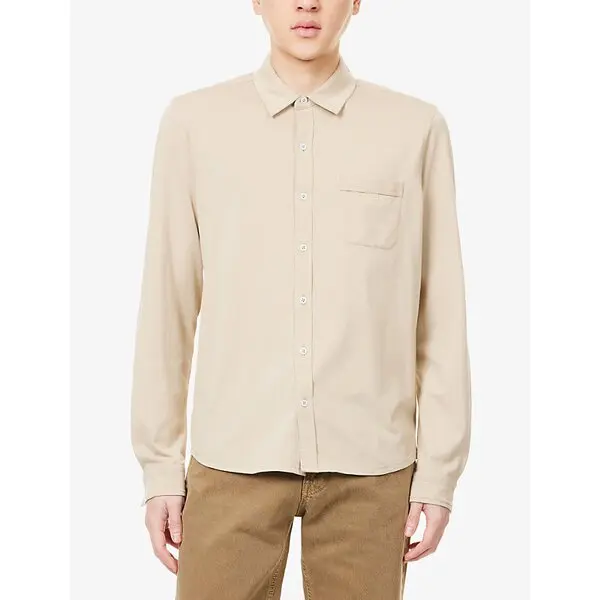 Paige Cosgrove Patch-pocket Cotton Shirt