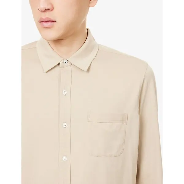 Paige Cosgrove Patch-pocket Cotton Shirt