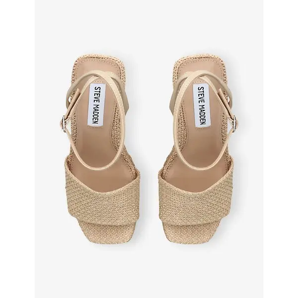 Steve Madden Woven Wedge Sandals