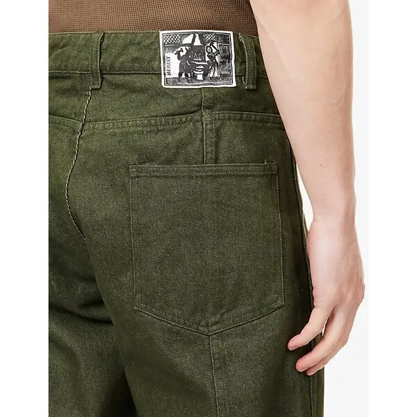 HERESY Alga Wide-leg Denim Jeans