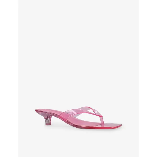 Steve Madden Tracie Heeled Jelly Sandals - Pink