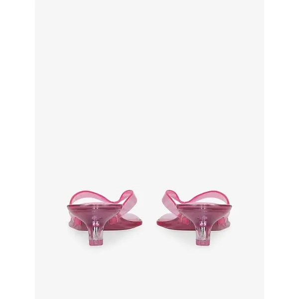 Steve Madden Tracie Heeled Jelly Sandals - Pink